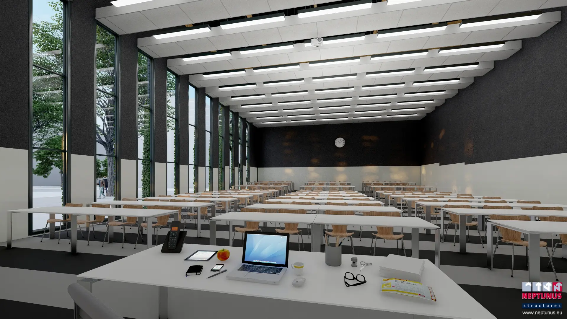 Neptunus baut Universitätsgebäude für die Technische Universität